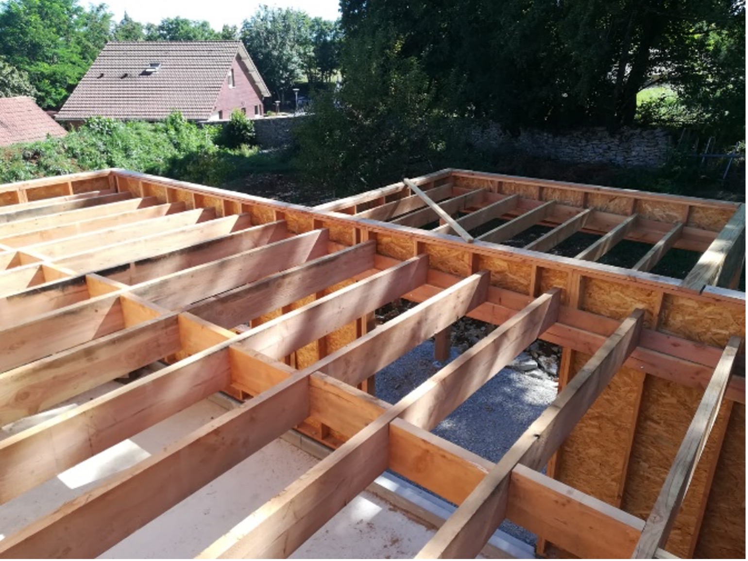 Maison Mme Druet - Ingénierie bois Noroy